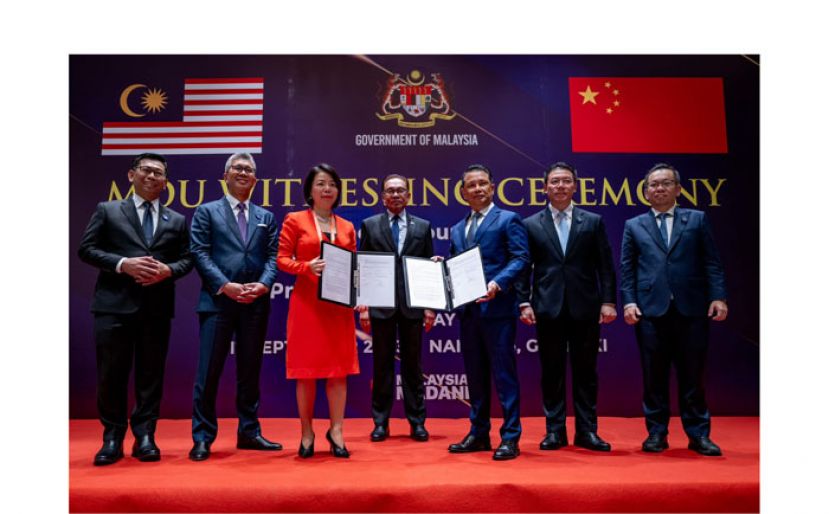 首相访华成果丰硕 见证马中企业交换总额198亿备忘录